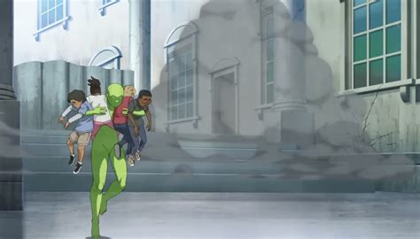 Anime Feet Invincible Green Ghost