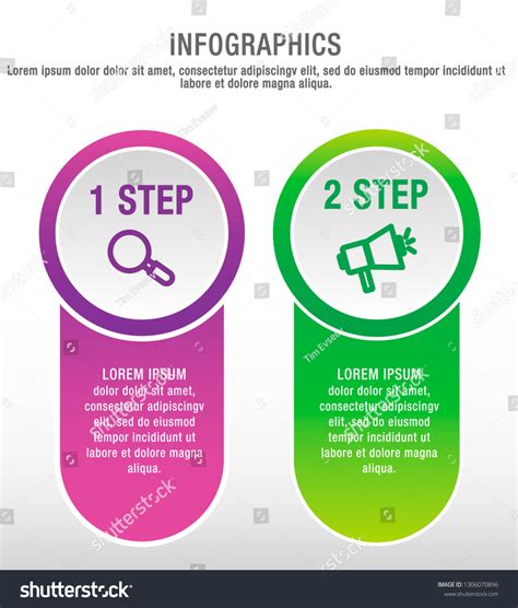 Modern Vector Illustration 3d Infographic Circles Stock Vector Royalty Free 1306070896