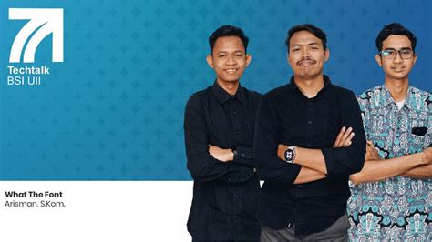 Techtalk Bsi What The Font Youtube