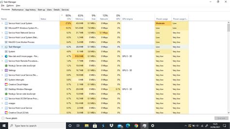 Task Manager Shows 90 At All Times Despite Not Adding Up To It