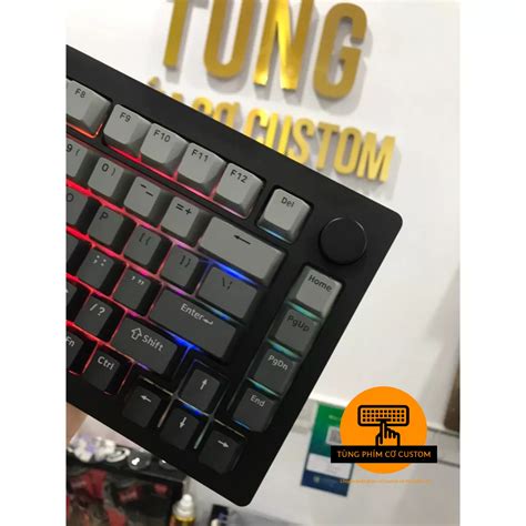 Bàn Phím Cơ M1w Moongeek Nhôm Nguyên Khối 3 Mode Đã Full Mod Tungcustom