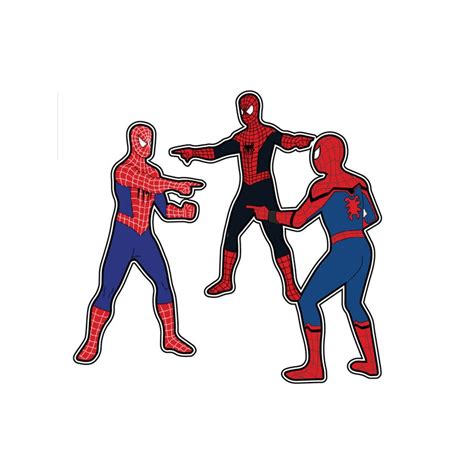 3 Spider Man Pointing Meme Tom Holland Andrew Garfield Und Etsy