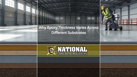 Why Epoxy Thickness Varies Across Different Concrete Substrates