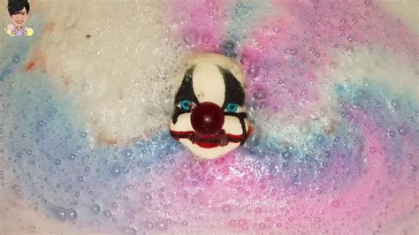 Bubbles The Creepy Clown Bath Bomb By Sudsy Sirens Youtube