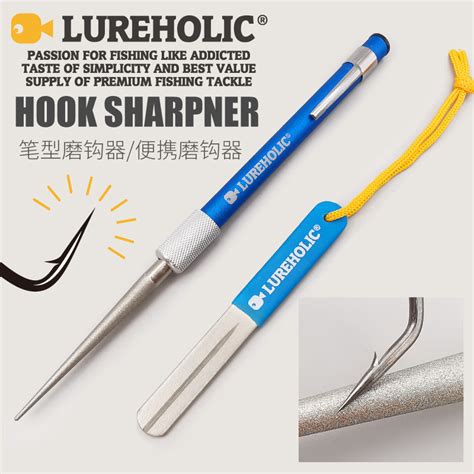แบบพกพา Hook Sharpener Fish Hook Sharpener น ้ อยวิ ่ งปลา Lure