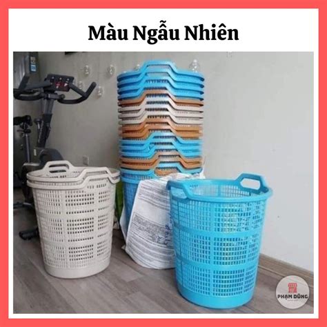 Sọt to đựng quần áo sọt nhựa đựng đồ chơi giỏ lớn đựng đồ 5150