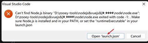 Cant Not Find Nodejs Binary Pathmake Sure Nodejs Is Installed And In Your Pathor Set