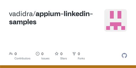 Github Vadidraappium Linkedin Samples