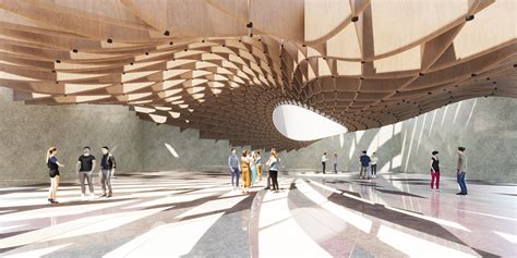 Spiral Waffle Ceiling Rhino Grasshopper Tutorial Behance