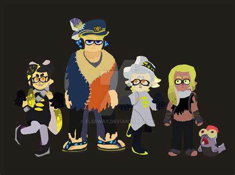 Squidbeak Splatoon By Fleeway On Deviantart