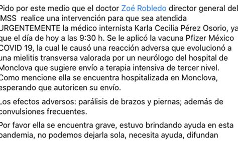 Qué Es La Mielitis Transversa El Padecimiento Que Se Relacionó Con La