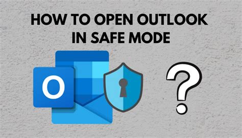 How To Open Outlook In Safe Mode [launch Without Any Error]