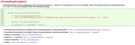 Issue Theme Configuration File Not Found For Theme At