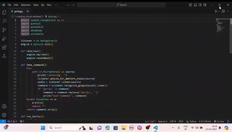 Video Swathi Penmatsa On Linkedin Codealpha Python Voiceassistant