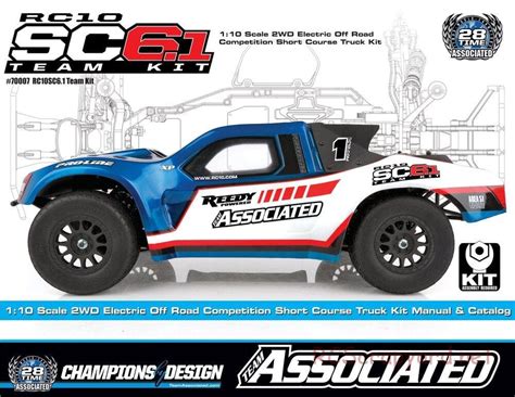 Team Associated Manual RC10 SC6 1 Team 70007 RCScrapyard Radio Controlled Model Archive
