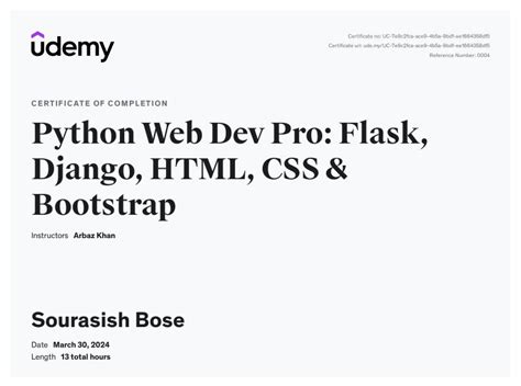 hello connections recently i got a certificate from udemy for