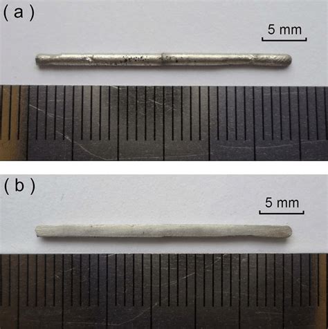 A Picture Of A Typical Solidified Diffusion Sample Just After The