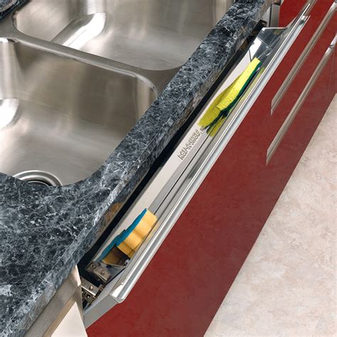 REV A SHELF Rev A Shelf 6541 19 5 19L Stainless Steel Sink Tip Out Tray Only