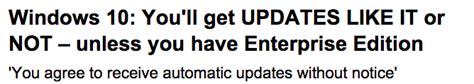 Of Course Microsoft Will Push Windows Updates To Consumers TechCrunch