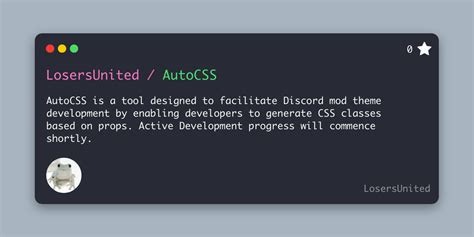 Github Losersunitedautocss Autocss Is A Tool Designed To Facilitate