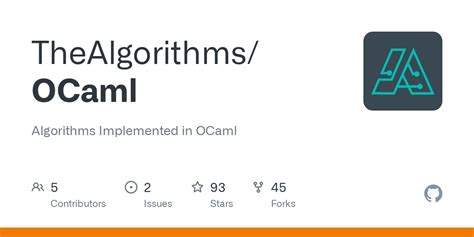 Github Thealgorithmsocaml Algorithms Implemented In Ocaml