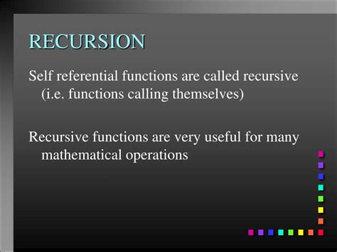 Ppt Recursion Powerpoint Presentation Free Download Id5766517