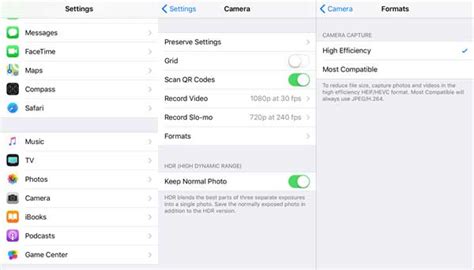 How To Disable High Efficiency Image Format HEIF In IOS