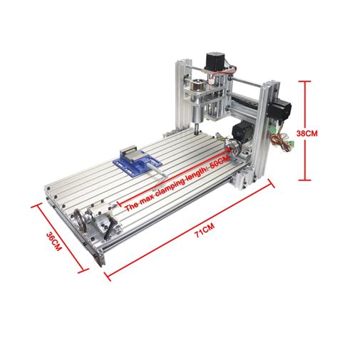 3 4 Axis Mach3 Aluminum Diy Mini Cnc 6030 Wood Router With Er11 Collet