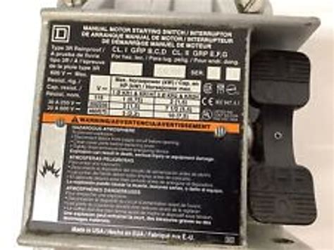 Square D Explosion Proof 2510 Kr1h Switch Industrial Lynx