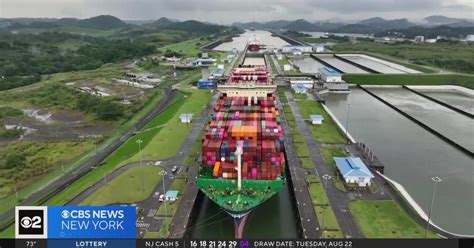 Major Drought Threatening Panama Canal Cbs New York