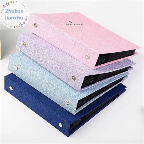 zhukunjianzhu 100 pockets 3 inch photo album book binder for instax
