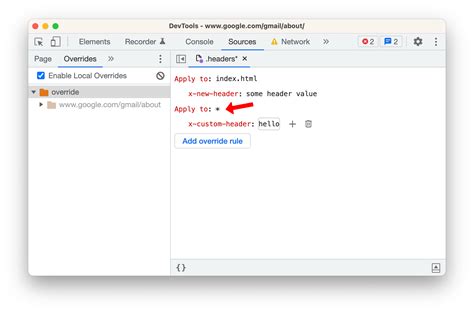 Rfc Override Response Headers Locally With Devtools · Chromedevtools Rfcs · Discussion 4