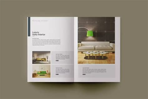 طرح لایه باز کاتالوگ دکوراسیون داخلی 3 سیجی کوک