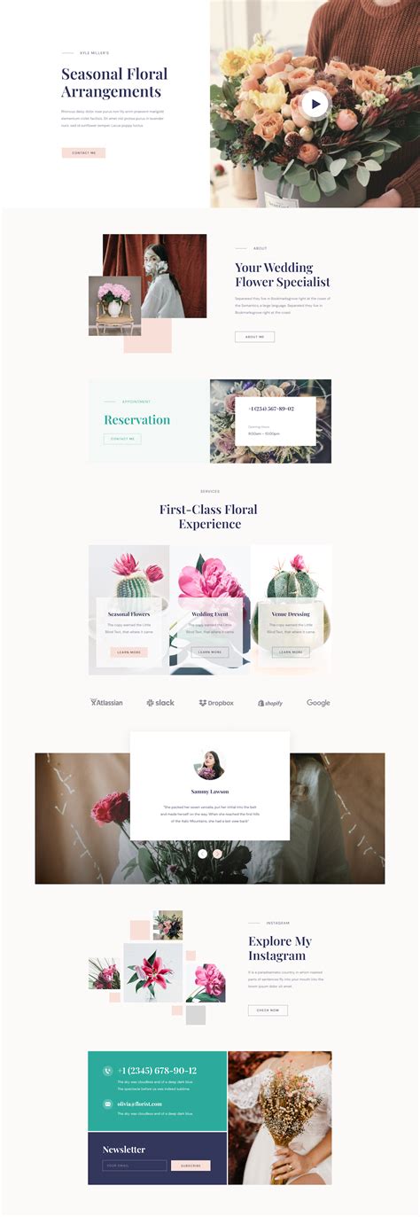 Introducing Florist A Free Layout Bundle For SP Page Builder Pro JoomShaper
