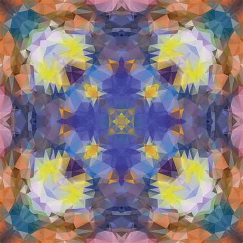 Geometric Mosaic Seamless Pattern Design Repeat Textile Design
