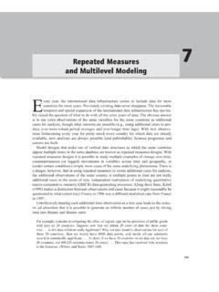 Repeated Measures And Multilevel Modeling Repeated Measures And Multilevel Modeling Pdf PDF PRO