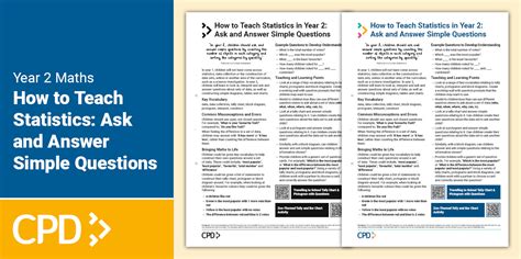 How To Teach Statistics In Year 2 Ask And Answer Simple Questions
