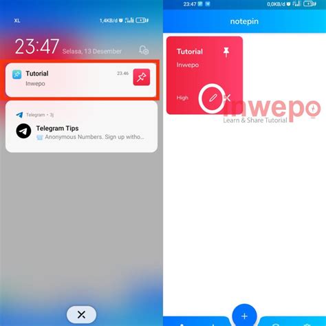 Cara Pin Note Di Notif Bar Android Inwepo
