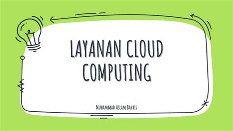 Jenis Layanan Cloud Computing Pptx
