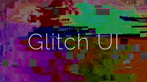 Glitch UI UI Sound Effects Library Asoundeffect Com