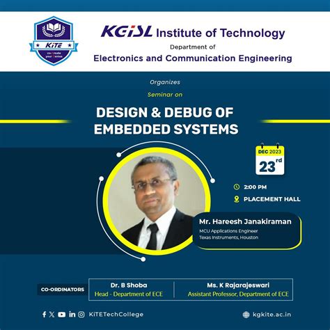 hareesh janakiraman on linkedin delivered a lecture at kgisl institute