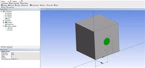 Ansys Designmodeler Projection Cfdninja Ansys Designmodeler Projection Cfdninja