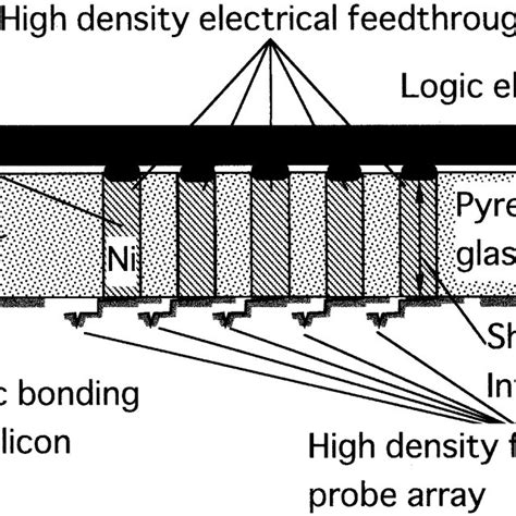 Schematic Illustration Of An Electrical Feed Through From Microprobe