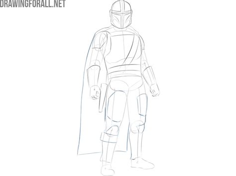 How To Draw The Mandalorian
