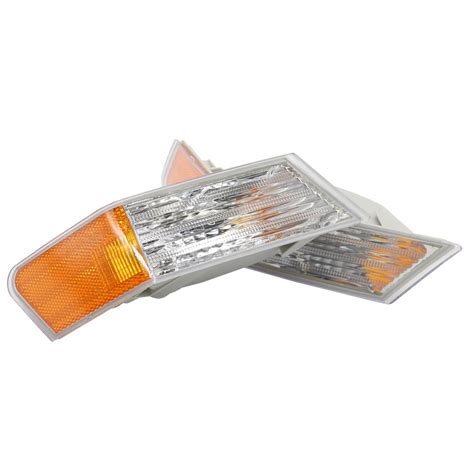 Turn Signal Directional Lamp Front Set Parking Light Pair For 07 17