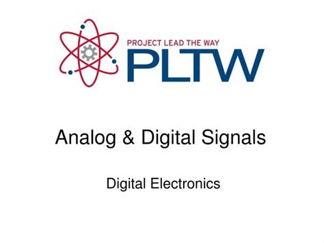 PPT Analog Digital Signals PowerPoint Presentation Free Download ID