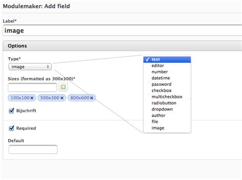 Module Maker Blog Fork Cms