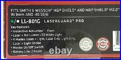 Crimson Trace Ll 801g Laserguard Pro Green Sight For Smith Wesson Mandp