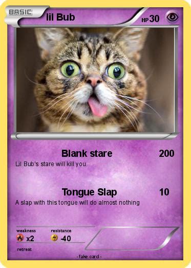 Pokémon Lil Bub 38 38 Blank Stare My Pokemon Card