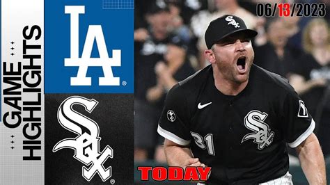 Los Angeles Dodgers Vs Chicago White Sox Full Highlights Mlb To Day